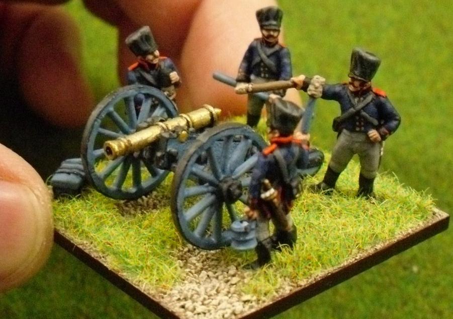 Napoleonics in Miniature: Prussian Foot Artillery 1