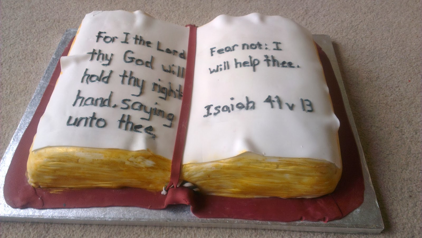 Baking for the Mini Manley: Bible Cake