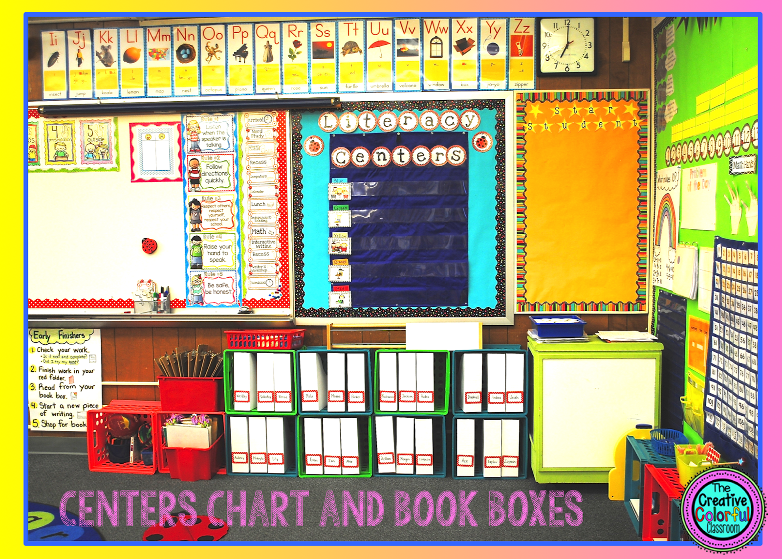 The Creative Colorful Classroom: My Classroom