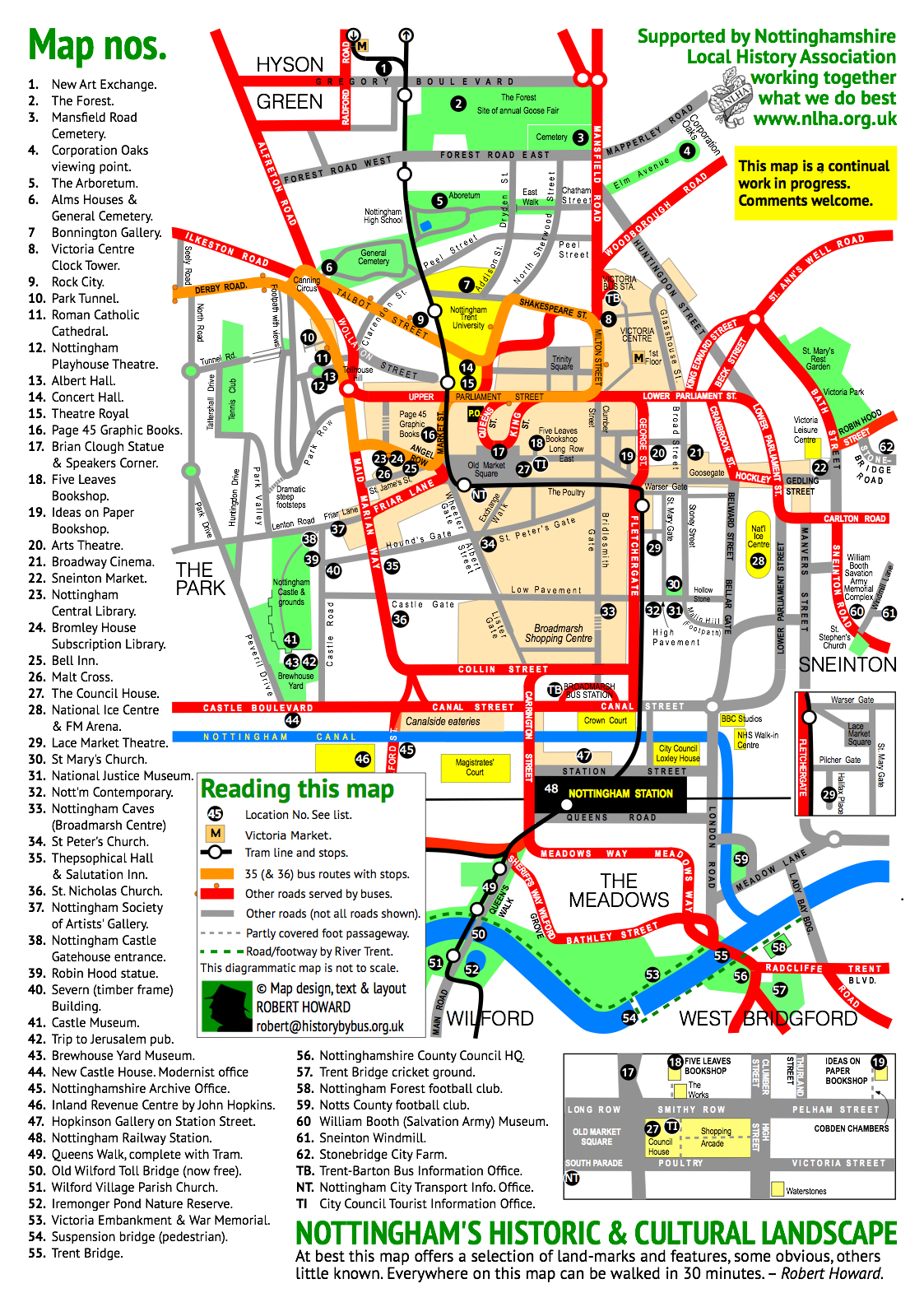 Beeston Week: New look Nottingham City Centre Guide