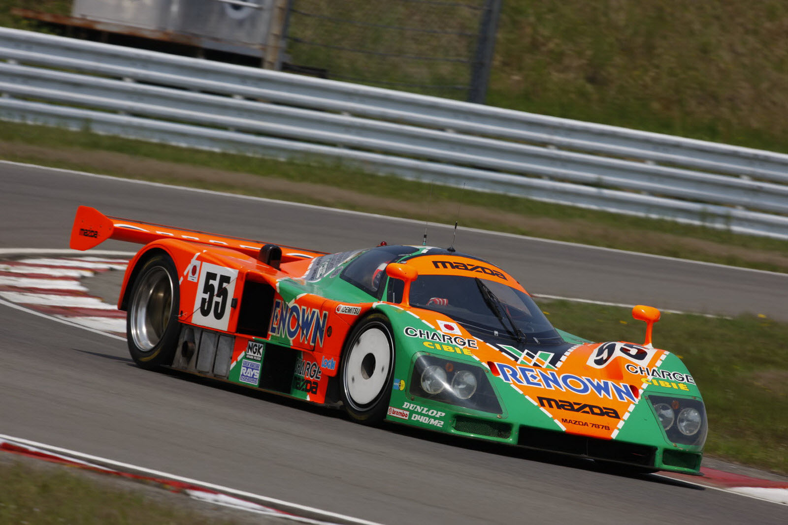 Mazda 787B 1991 Winning car returns to le mans after 20 years