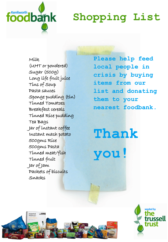 65+ Surviving: Foodbank