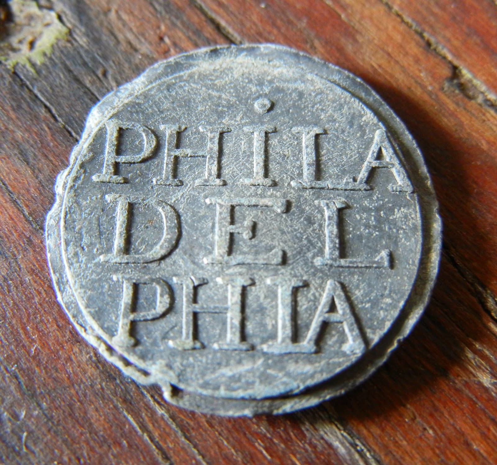 Collect Communion Tokens: Communion Token from Old Pine Church in ...