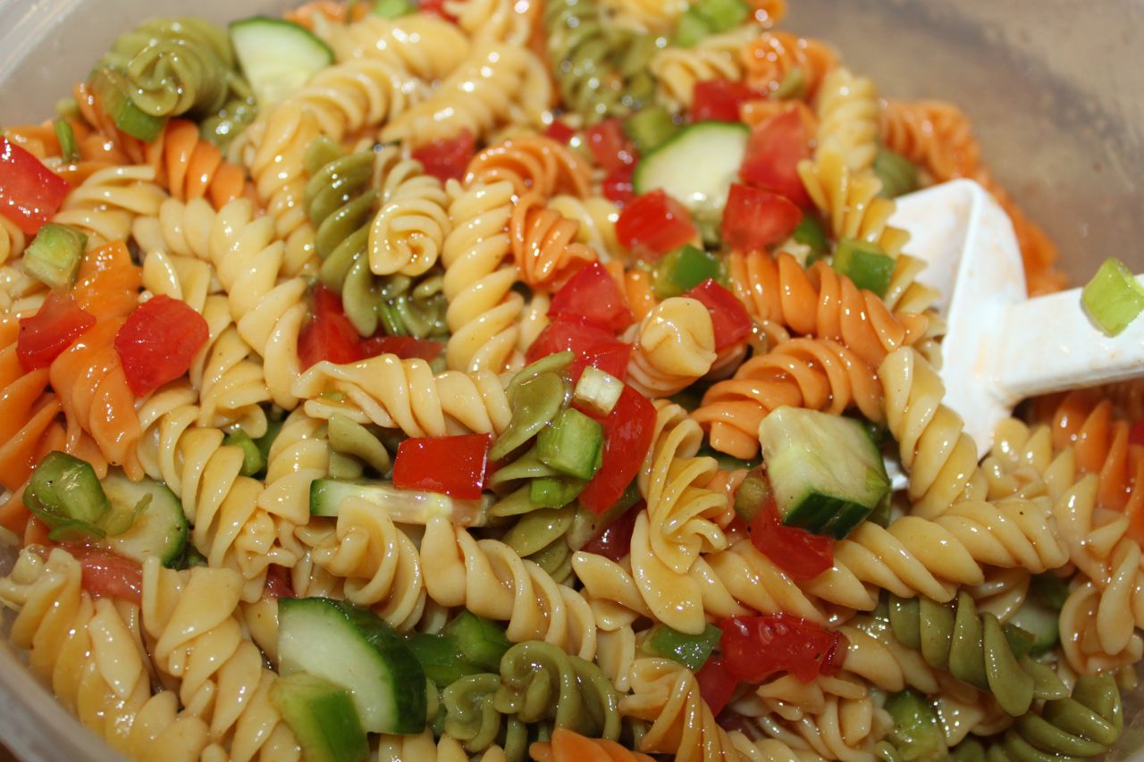 Backyard Patch Herbal Blog: Clean the Refrigerator Pasta Salad ...