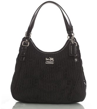 For sale: Coach F18886 Madison Gathered Signature Maggie Shoulder Bag
