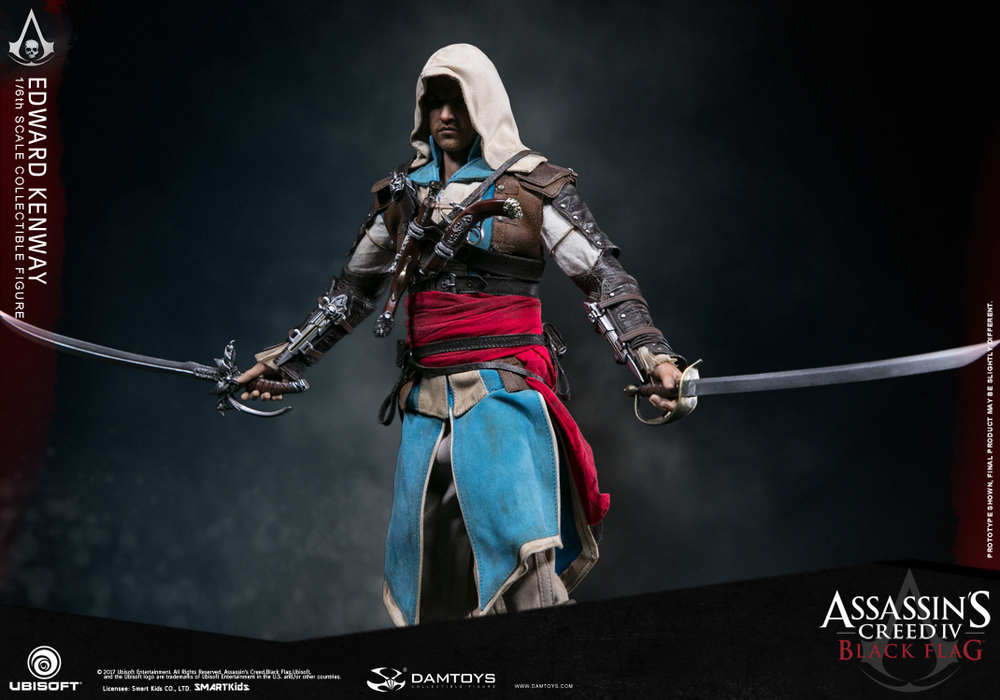 toyhaven: Dam Toys Assassin's Creed IV:Black Flag 1/6th scale Edward ...