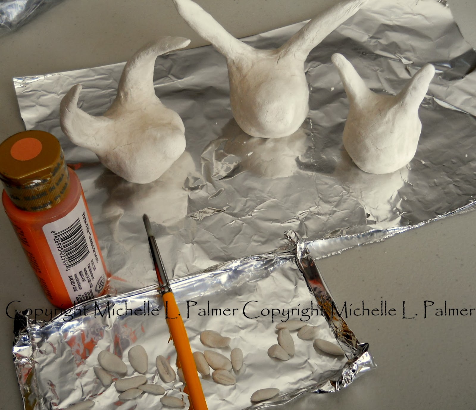Michelle Palmer: Paper clay beaks tutorial...