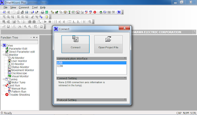 MENGKONFIGURASI INVERTER YASKAWA DENGAN SOFTWARE DRIVEWIZARD PLUS ...