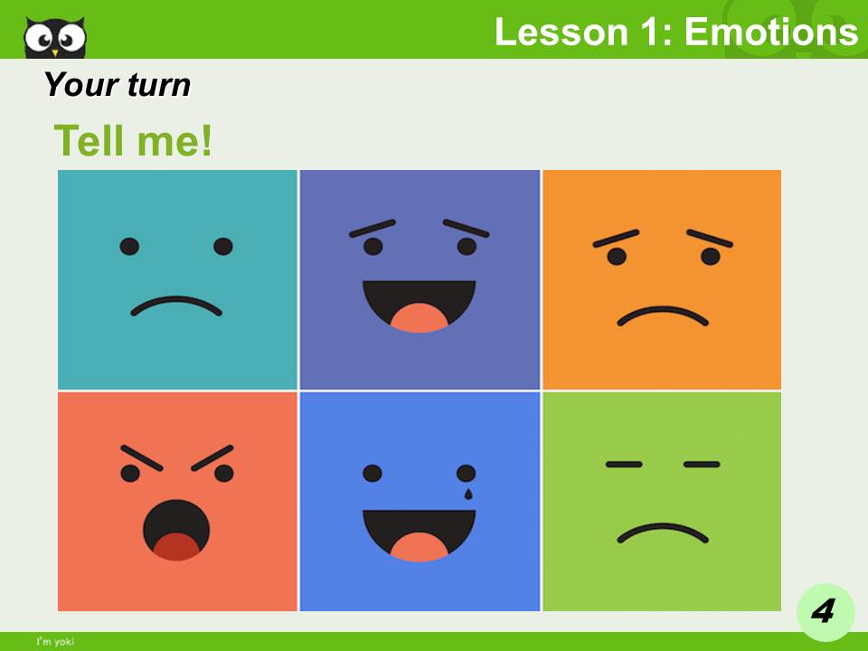 YOKITALK: Unit 6_Lesson 1 Emotions
