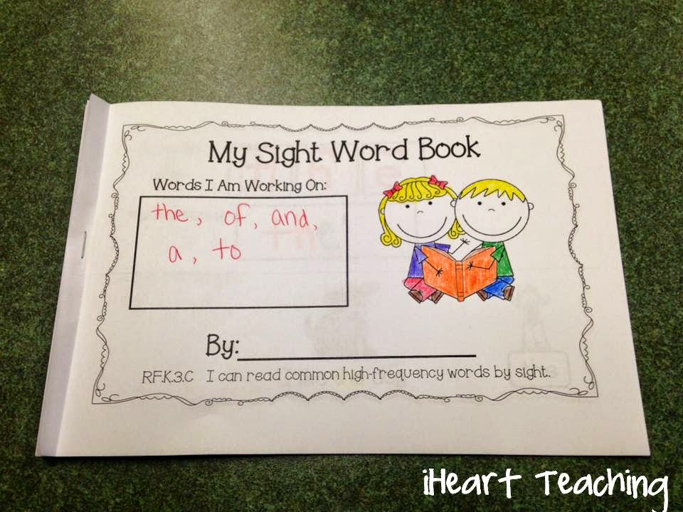 iHeart Teaching: Sight Word Mini-Books