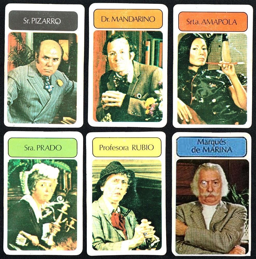 Barajas y Naipes: Cluedo