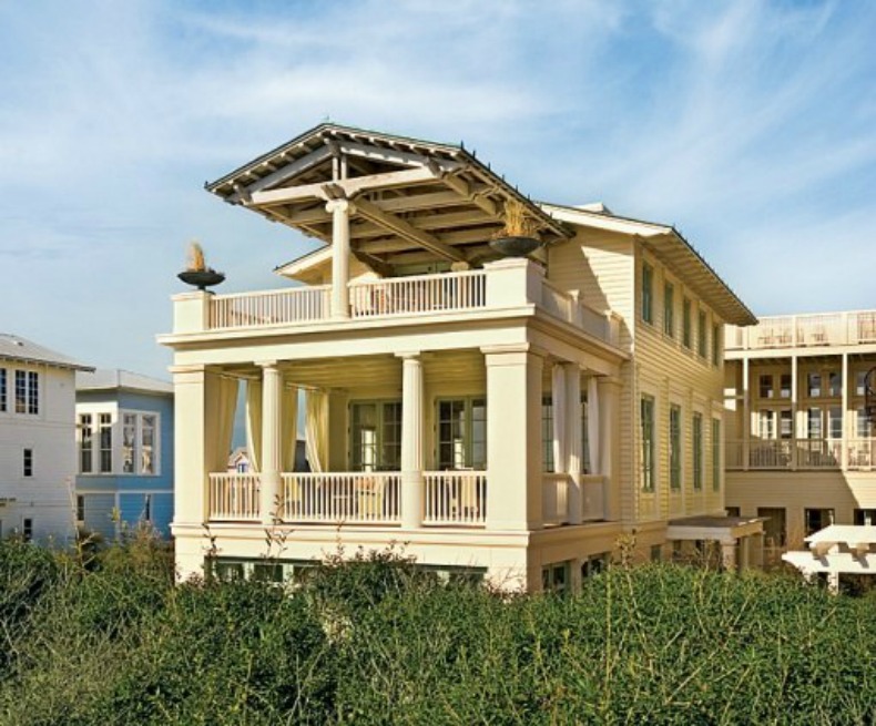 Coastal Home Spotted From The Crows Nest Beach House Tour Beach House