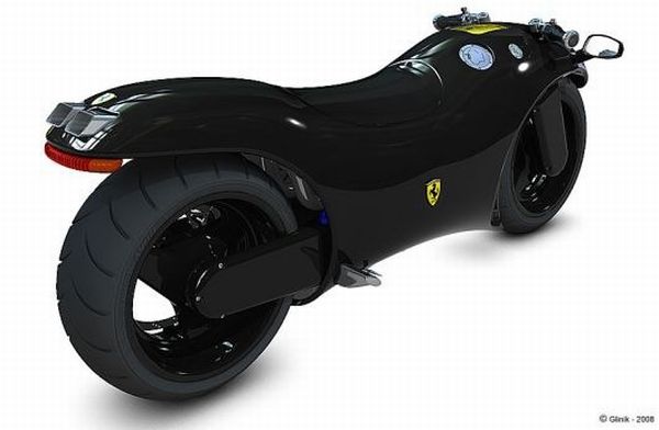 Bela Moto: Ferrari cria moto conceito.