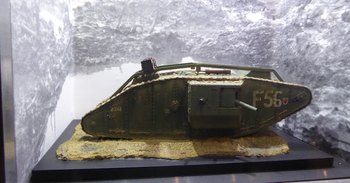 Toy soldiers and real battles: Mark IV male tank model and the Mark IV ...