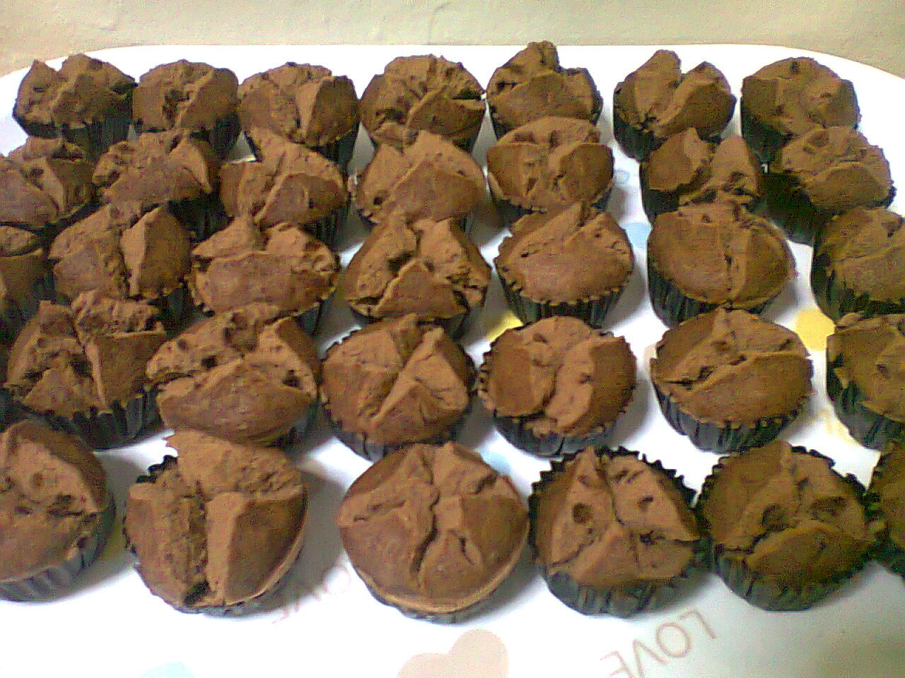 nota dari dapur: apam mekar coklat rice