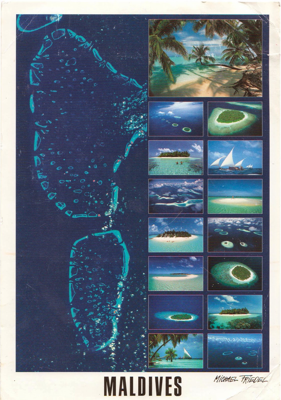 One postcard, One world: Postcard from Malé, Maldives