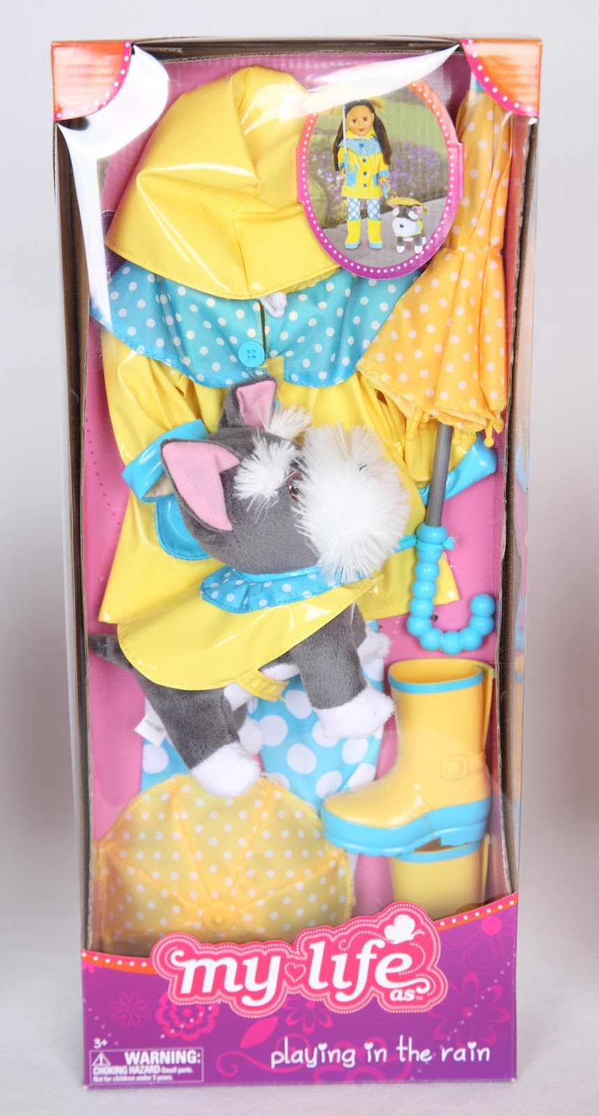 My Journey Girls Dolls Adventures: Rain, Rain, Go Away: Raincoats Review