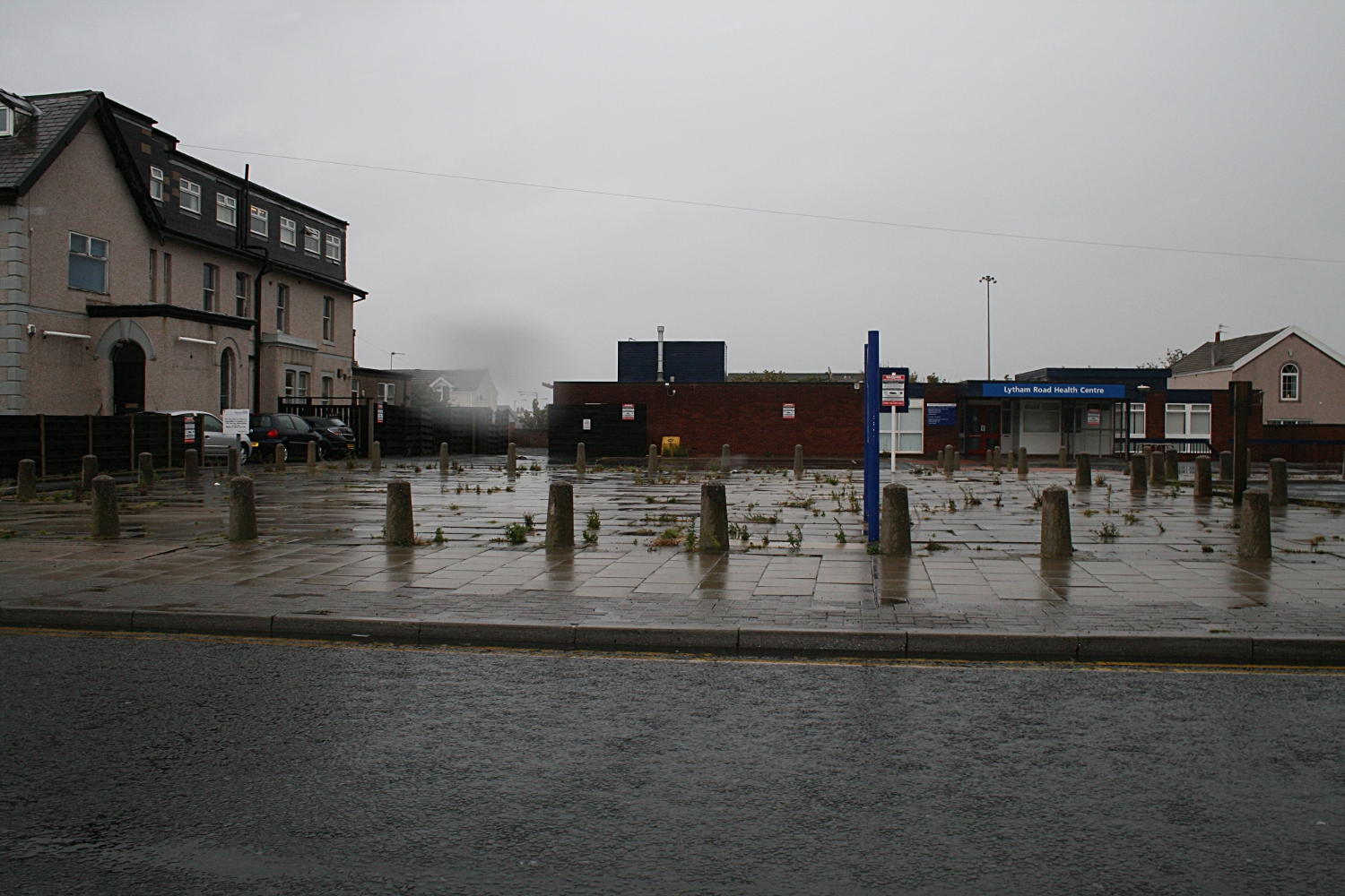Roads and artifacts: Lytham Road Health Centre