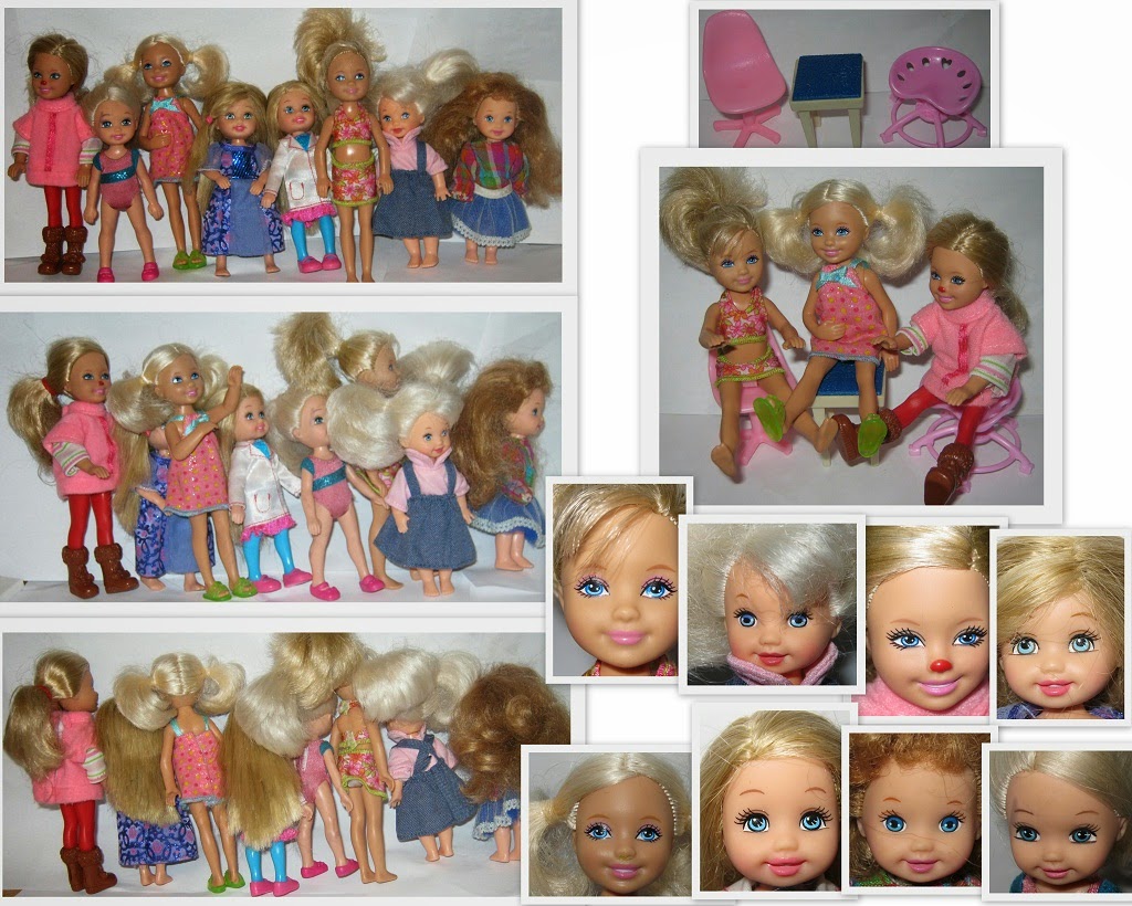 shopping_lourdess: 149 lei - barbie lot de 8 papusi superbe de colectie ...