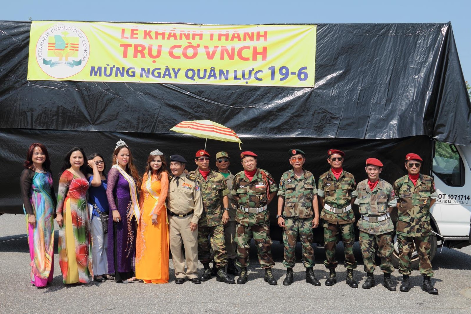 Sinh Hoạt QLVNCH: Lễ Khánh Thành Cột Cờ VNCH đầu tiên ở tiểu bang ...