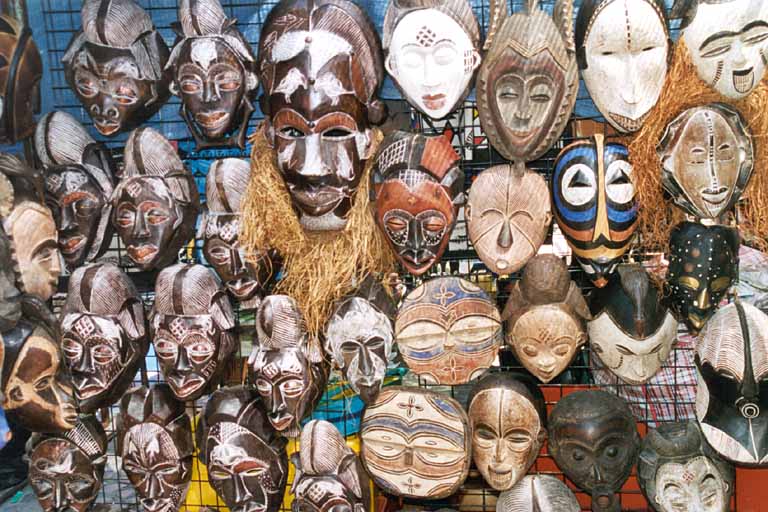 African Masks: African Masks by Aurash Jamasbi