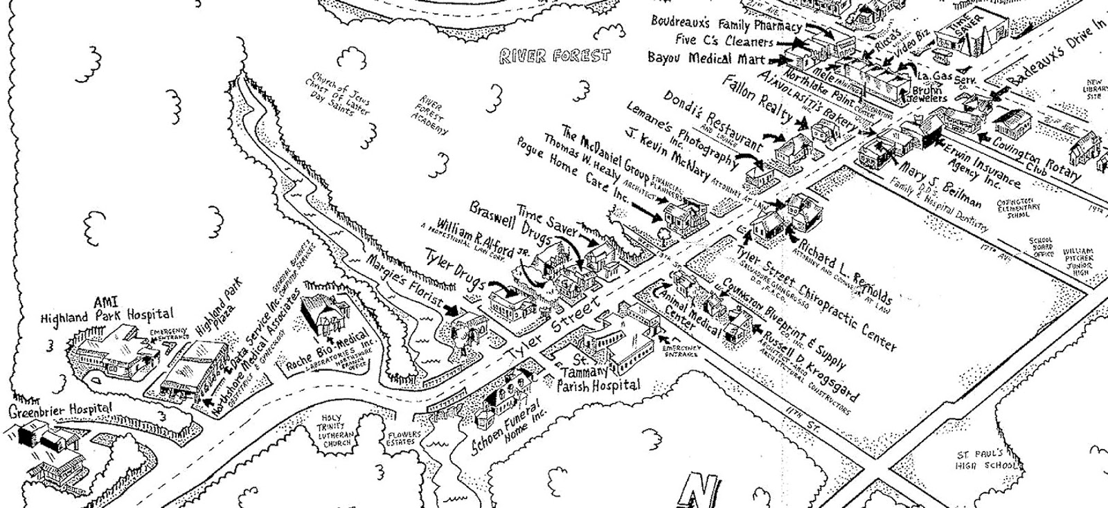 Tammany Family: Maps