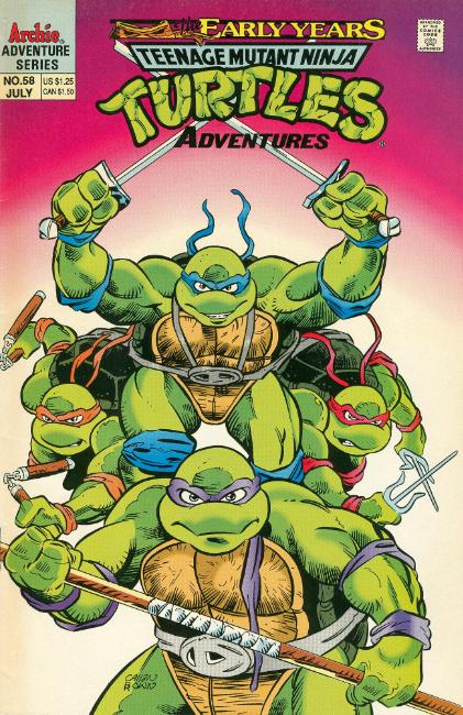 TMNT Entity: TMNT Adventures #58