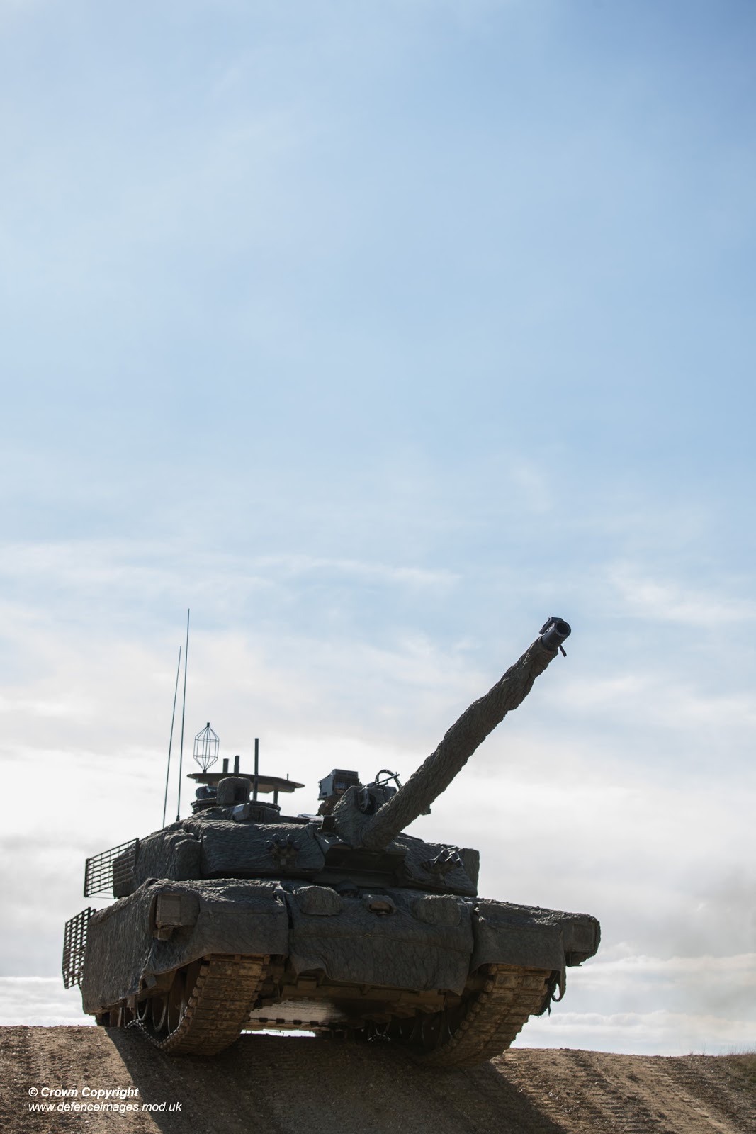 SNAFU!: Challenger 2 Theatre Entry Standard (CR2 TES) fitted with a ...