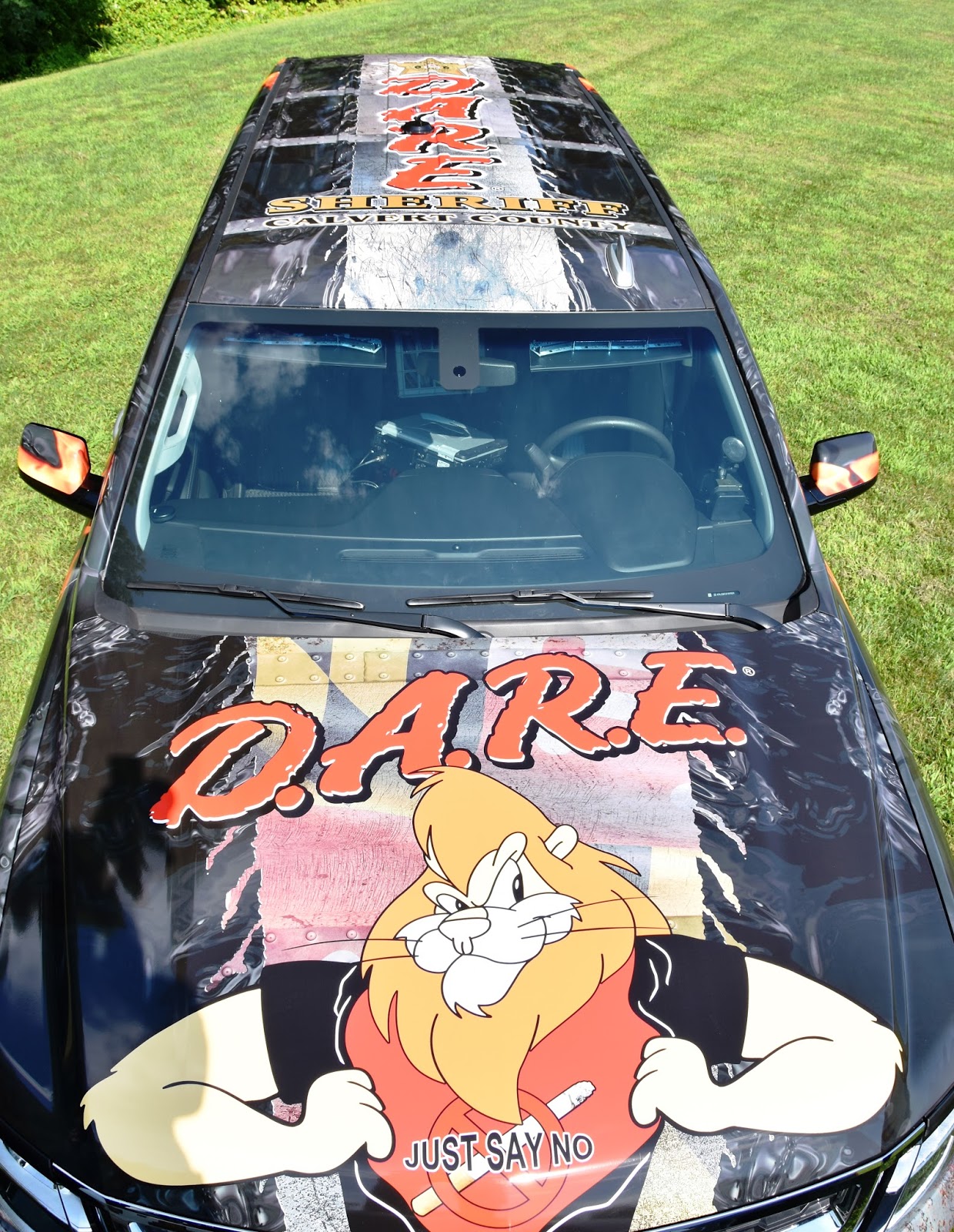 Calvert County Sheriff's Office: NEW SHERIFF'S OFFICE D.A.R.E. VEHICLE!!!