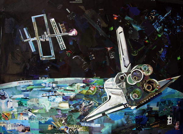 ANDY AVENUE: SPACE COLLAGES