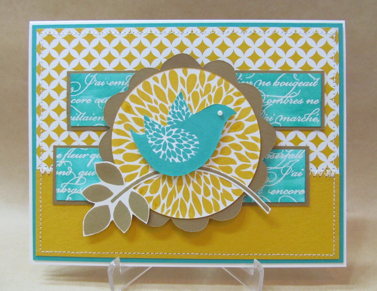 Savvy Handmade Cards: New Colors Betsy's Blossoms Card