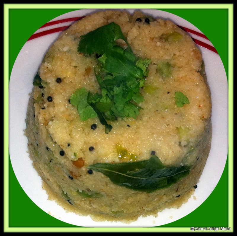 Achu's adige mane: Super fast Avarekalu Uppittu & Kesari bath