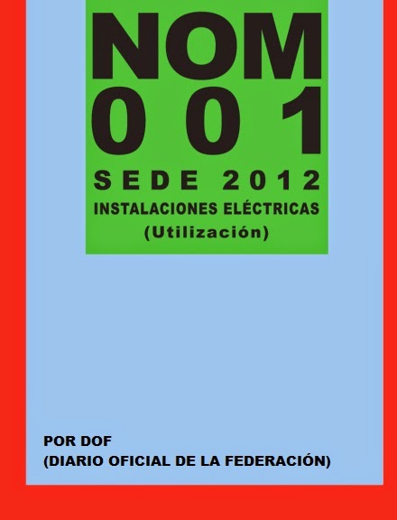 NOM-001-SEDE-2012 - ELECTRICIDAD