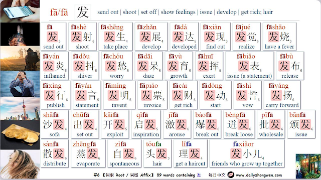 每日中文 Daily Zhongwen: Roots & Affixes
