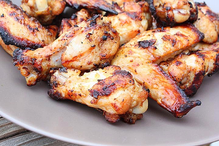 My Kitchen Snippets: Spicy Grilled Chicken Wings