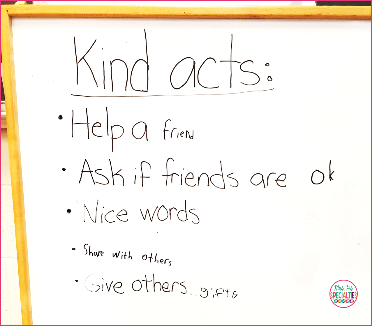 How To Build Kindness In Your Special Education Classroom · Mrs. P's ...