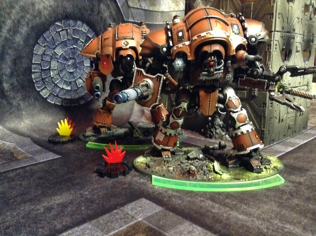 Pretty Much Anything Cool: Imperial Knight Shield Markers