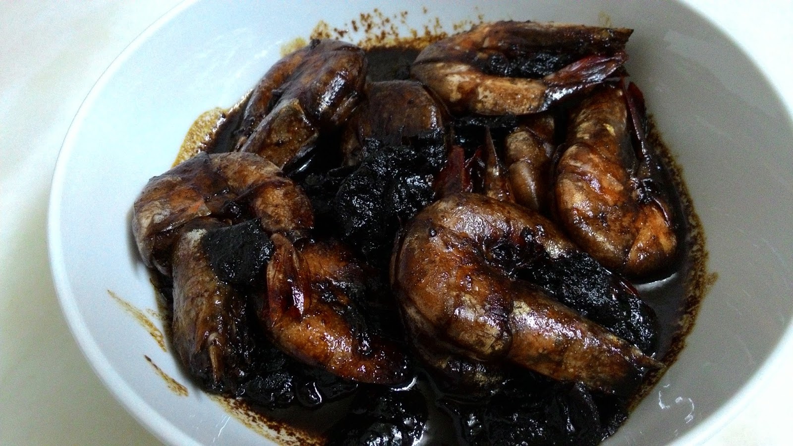 My Cooking Recipe : 罗望子虾 Tamarind Prawn / Nyonya Assam Prawn