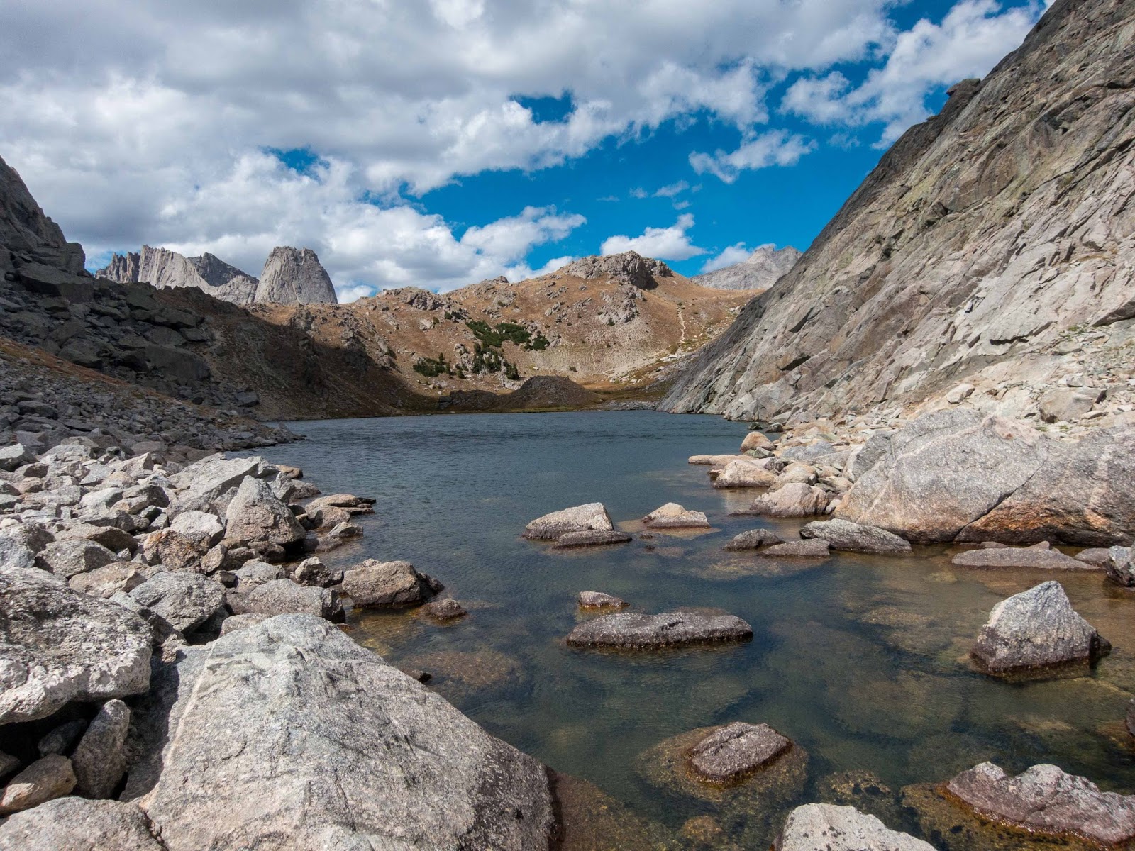 Eric's Hikes: Wind River High Route Day 7: Shadow Lake to Big Sandy ...