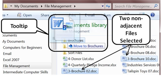 Manuals for Class: Files and Folders