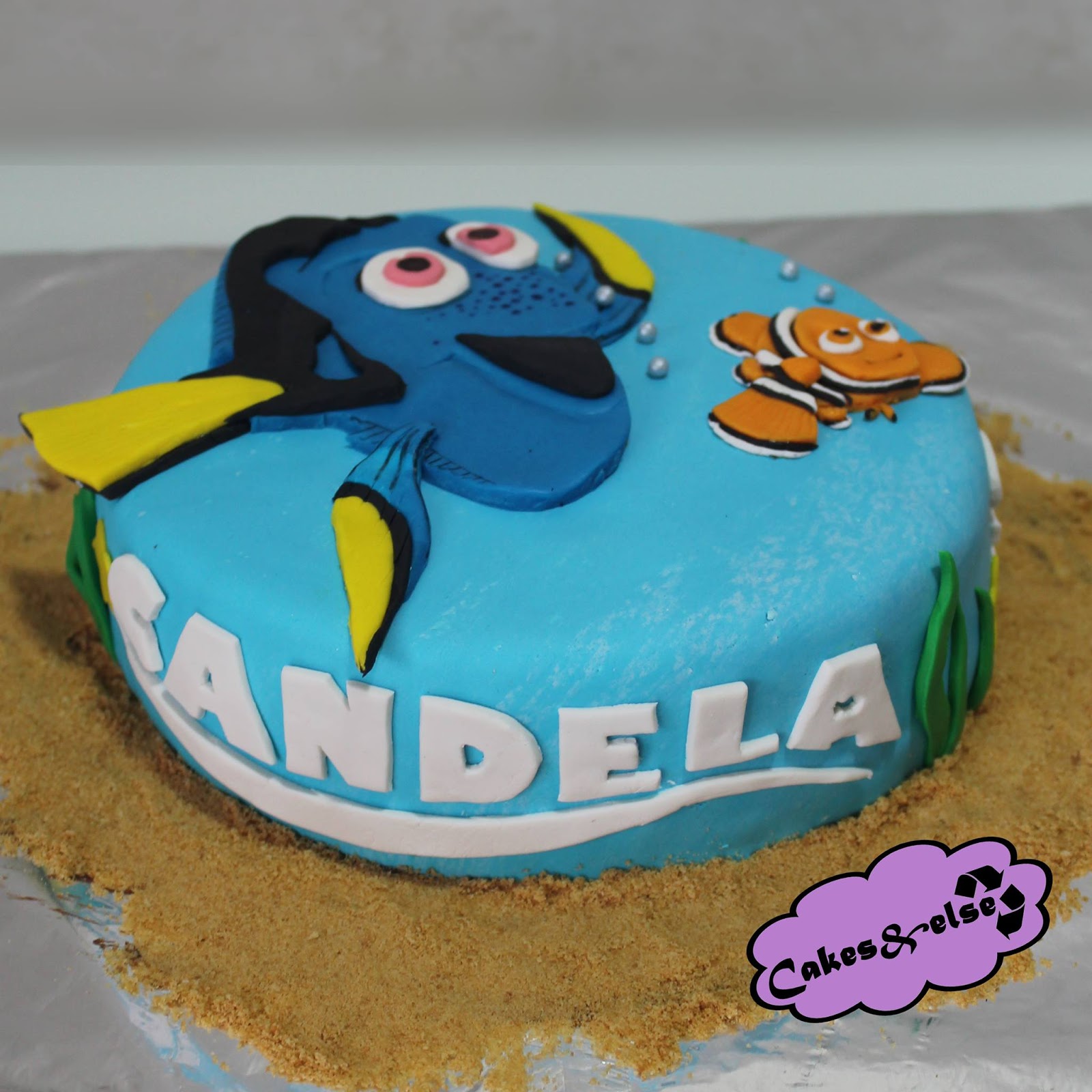 Cakes&else: Tarta buscando a Nemo (Finding Nemo cake)