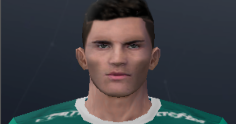 Face de Raphael Veiga (Palmeiras) by Alex Facemaker ~ Faces PES06 2017