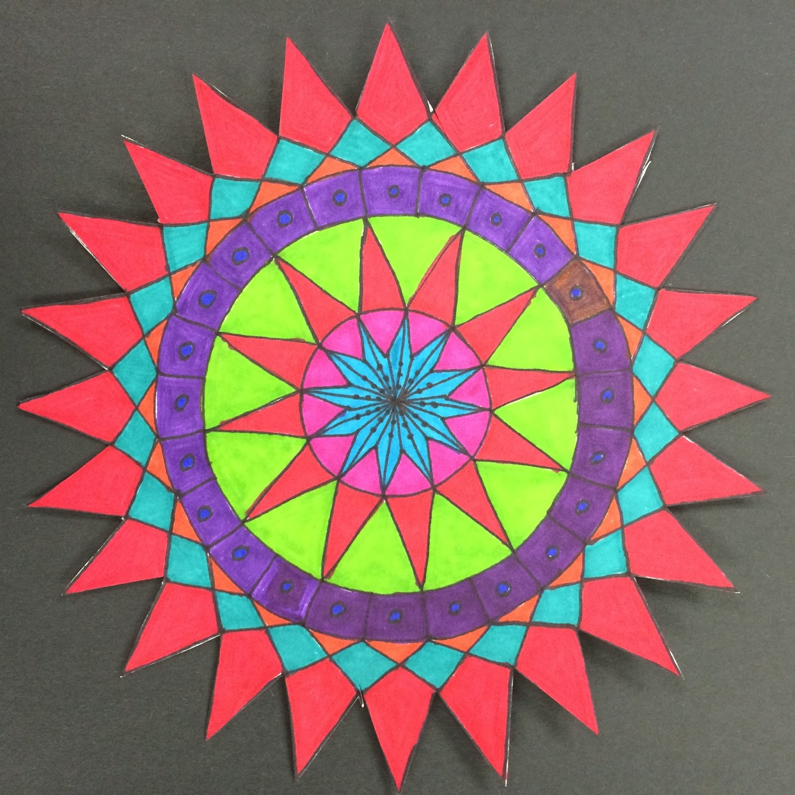 Mrs. Wille's Art Room: 7th & 8th grade Mandalas