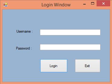 How to Create a Login Window with user Authentication using C# ...