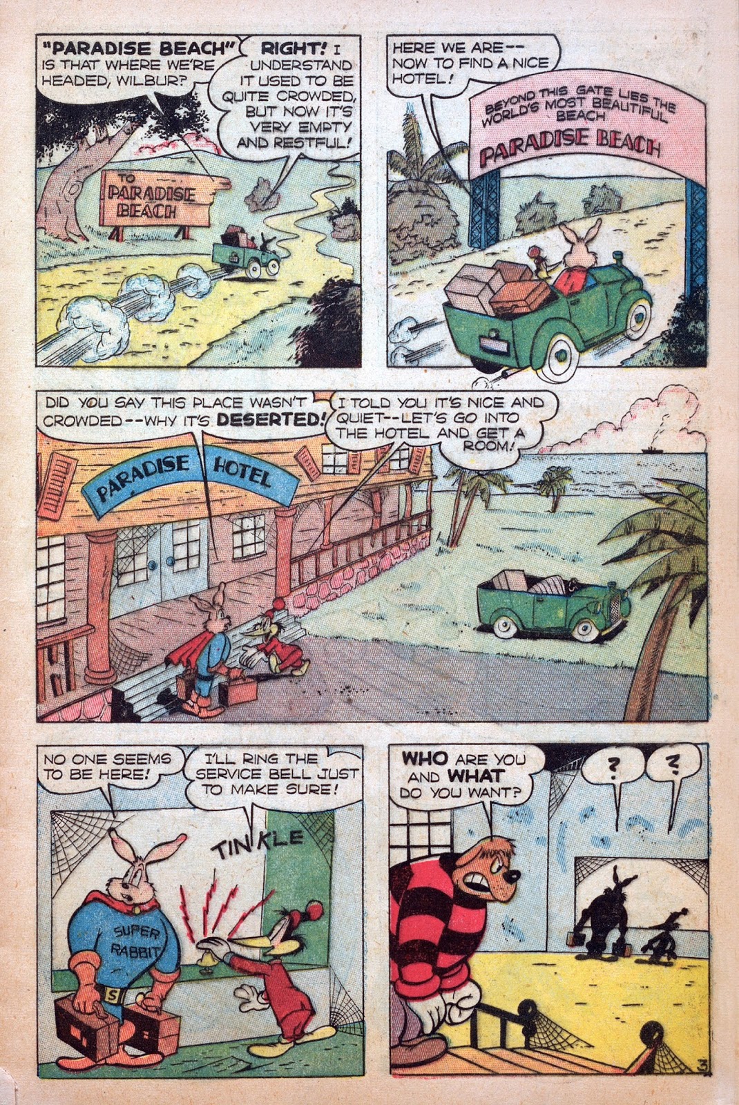Four-Color Shadows: Super Rabbit-1948
