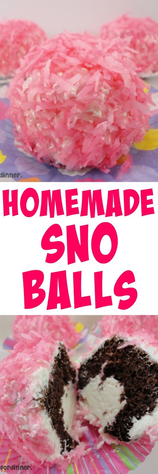 Eat Cake For Dinner: Homemade Sno Balls