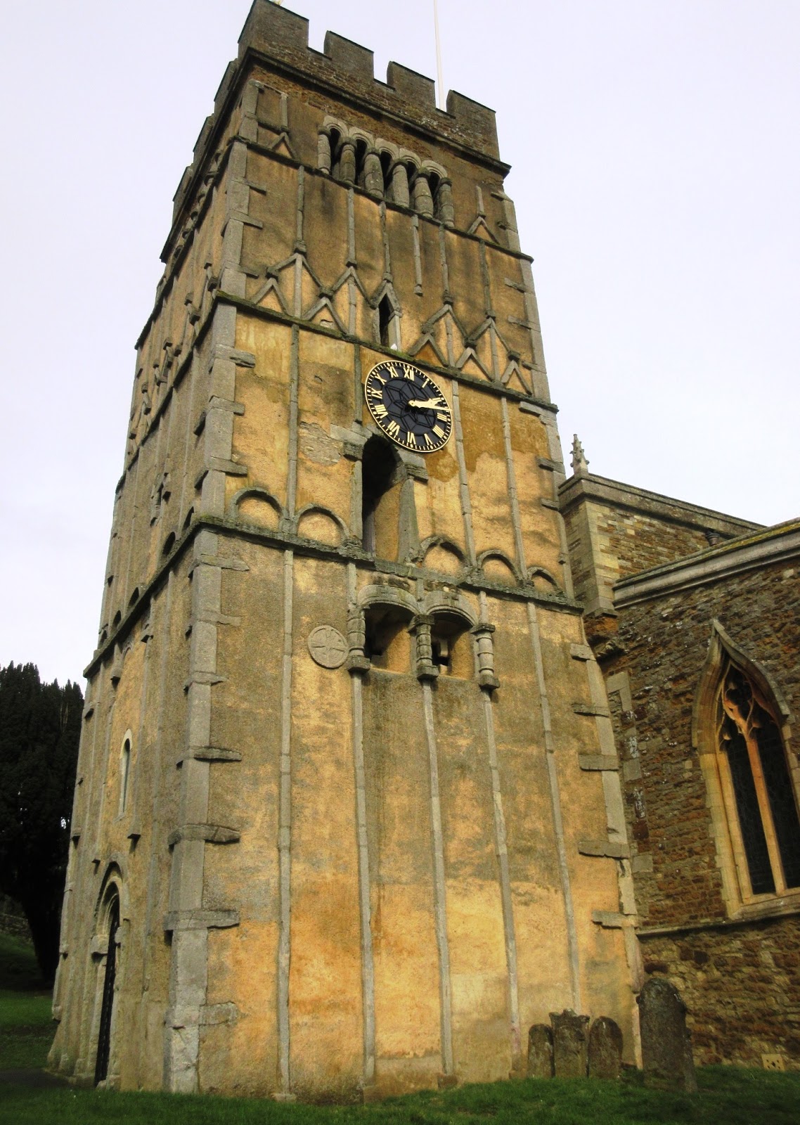 Liberal England: The Saxon tower at All Saints, Earls Barton