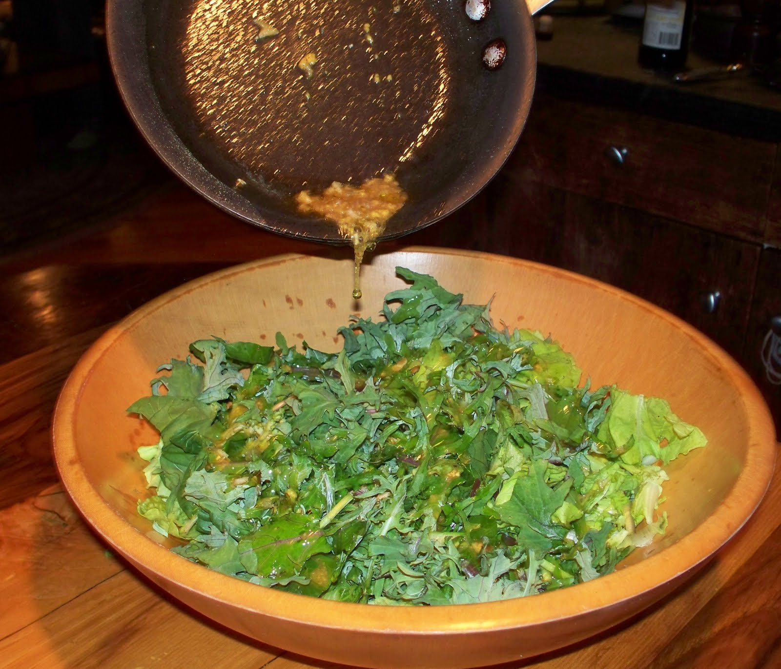 two farm shares: Week 1 - Braising Mix