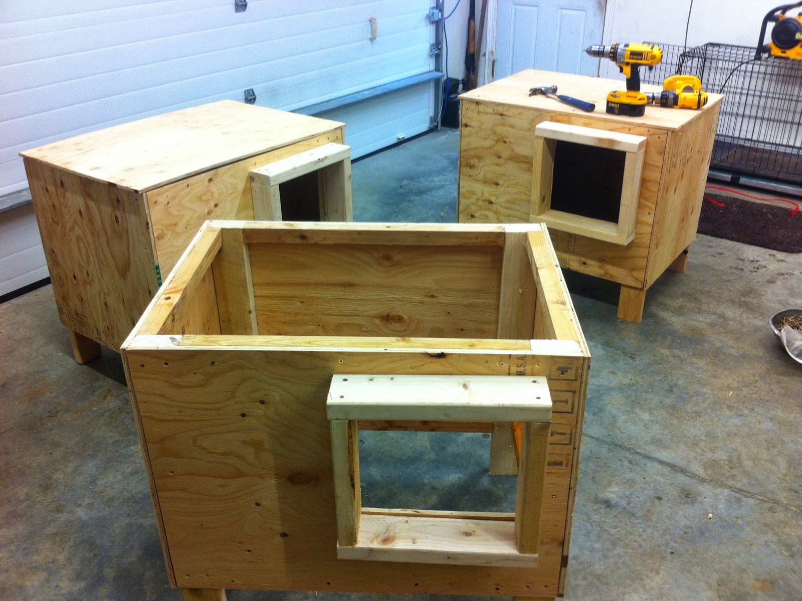 Construction at the Kennel - SP Kennel