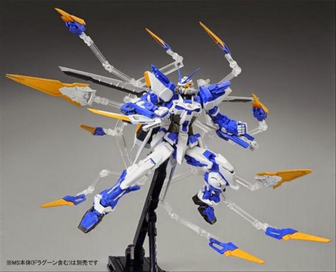 P-Bandai: MG 1/100 Astray Blue Frame D DRAGOON formation base RE-ISSUE 2017
